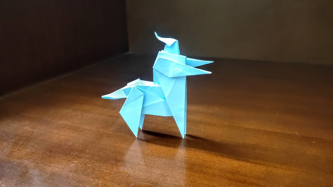 Origami Centaur Easy | How To Make An Origami Centaur Easy | Easy Origami - YouTube