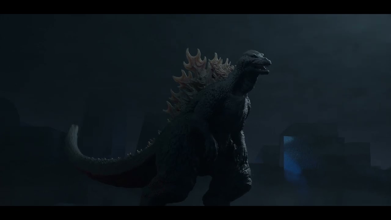 Godzilla Roaring Fan Animation - YouTube