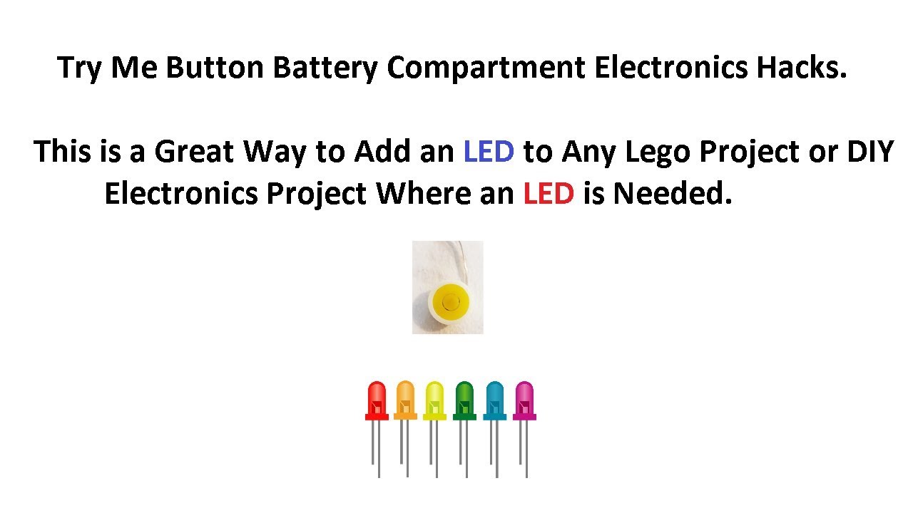 DIY Electronics LED : Try Me Button Hack - YouTube