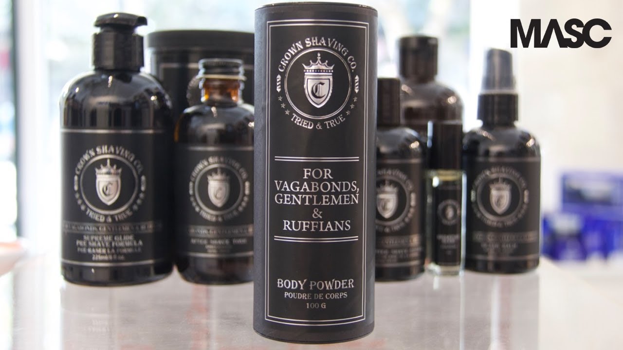 Crown Shaving Co. Body Powder for Men - YouTube
