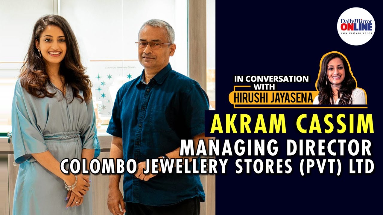 In Conversation with Hirushi Jayasena | Akram Cassim - YouTube