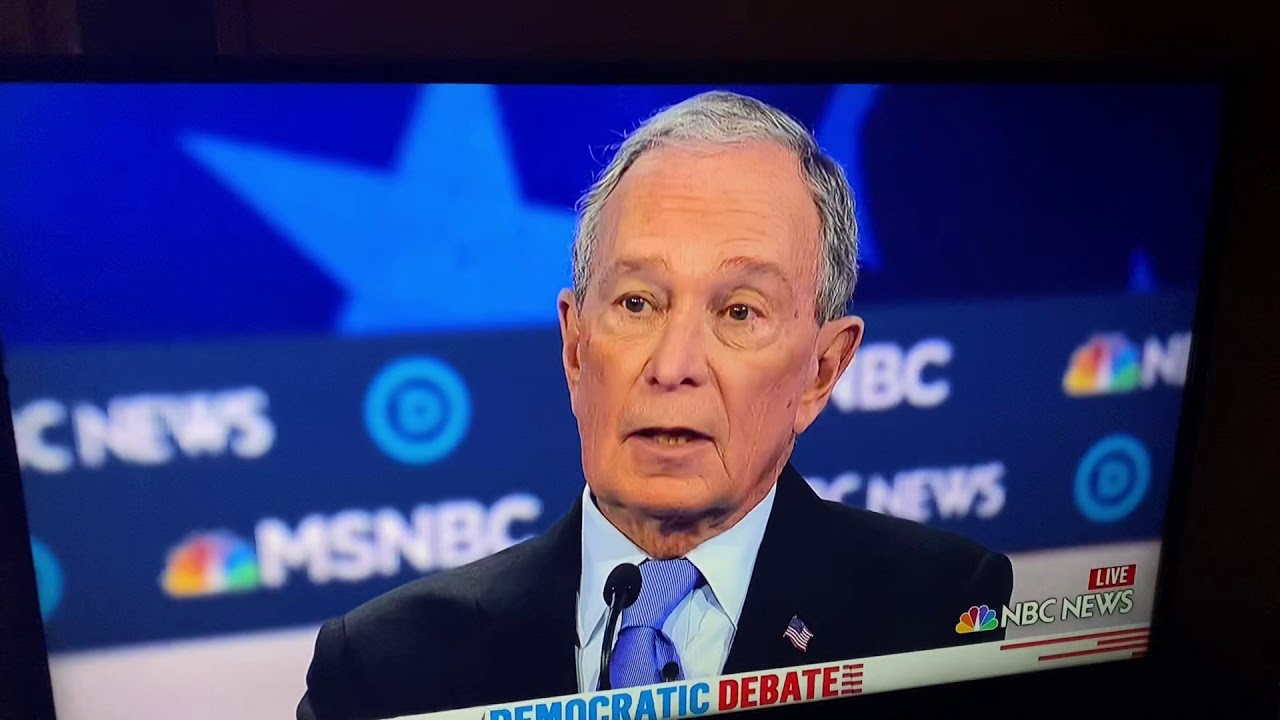 Democratic debate- Bloomberg, Warren, Sanders all speak - YouTube