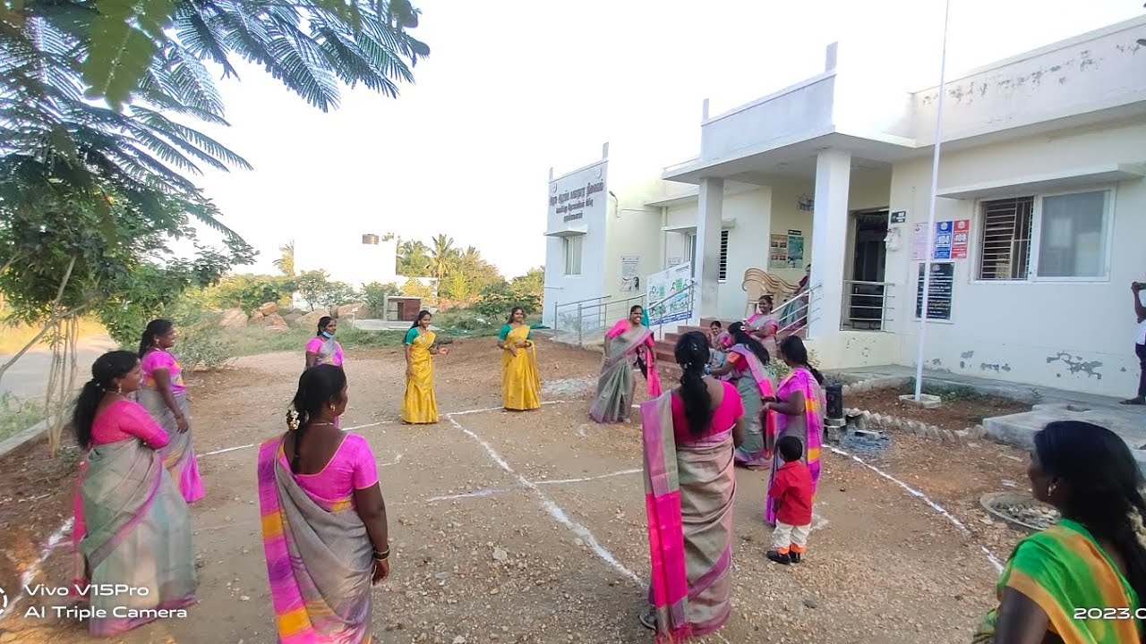 PONGAL CELEBRATION AT MUDHALIPALAYAM GPHC, PERUMANALLUR BLOCK, TIRUPPUR ...