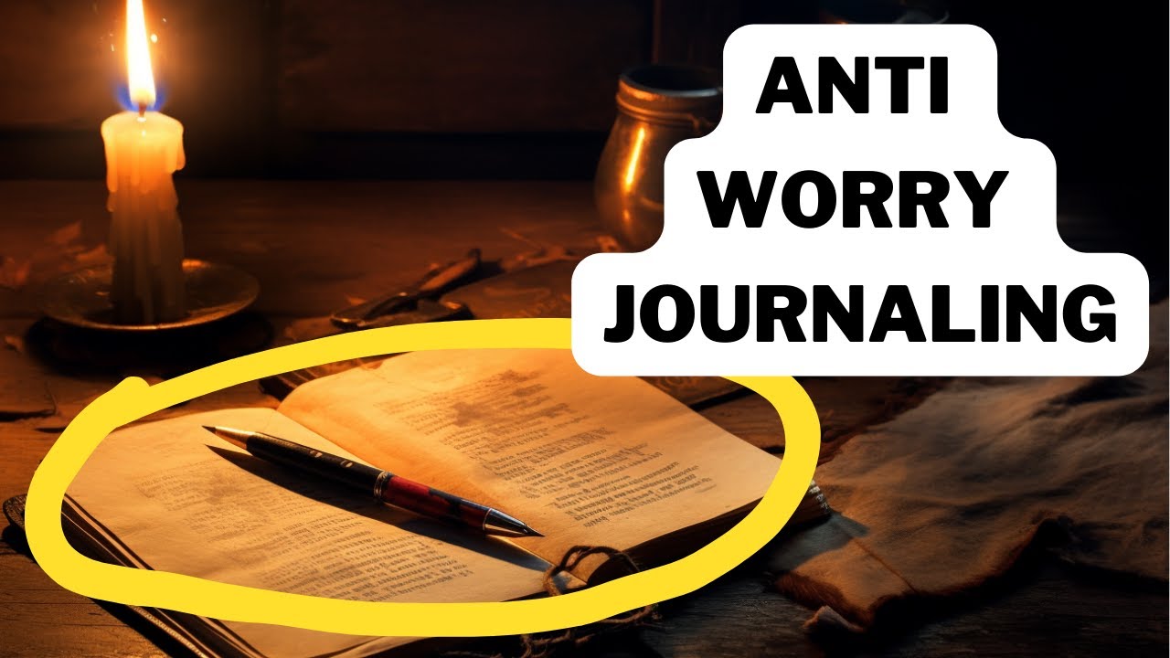 How to Deal With Worry Using Journaling - Simple Exercise - YouTube
