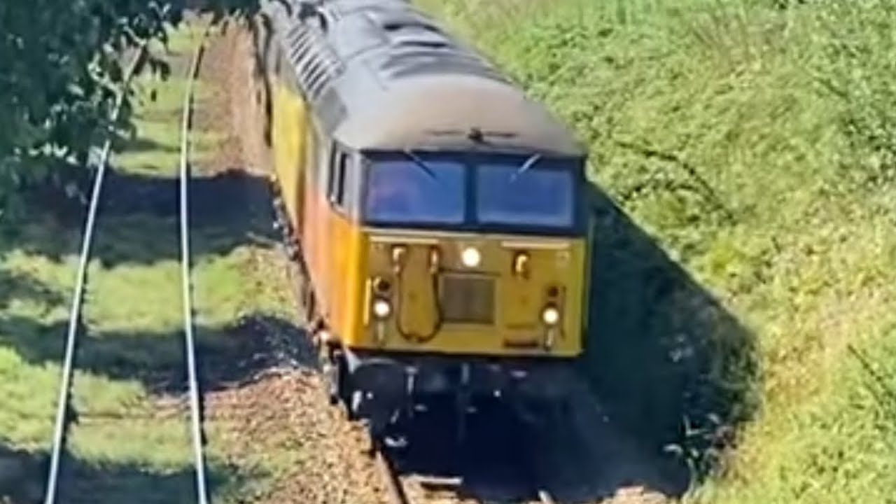 Bitumen Tanker Train 6E43 Ribble Rail Preston to Haverton Total Colas ...