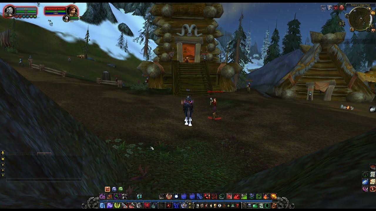 Forests Edge Post Location Wow Wotlk Grizzly Hills Youtube