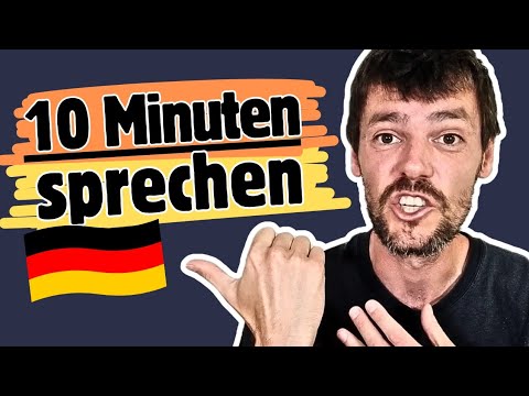 SPRICH mit mir DEUTSCH! | Dialog: Alltagssprache | Shadowing/Imitation