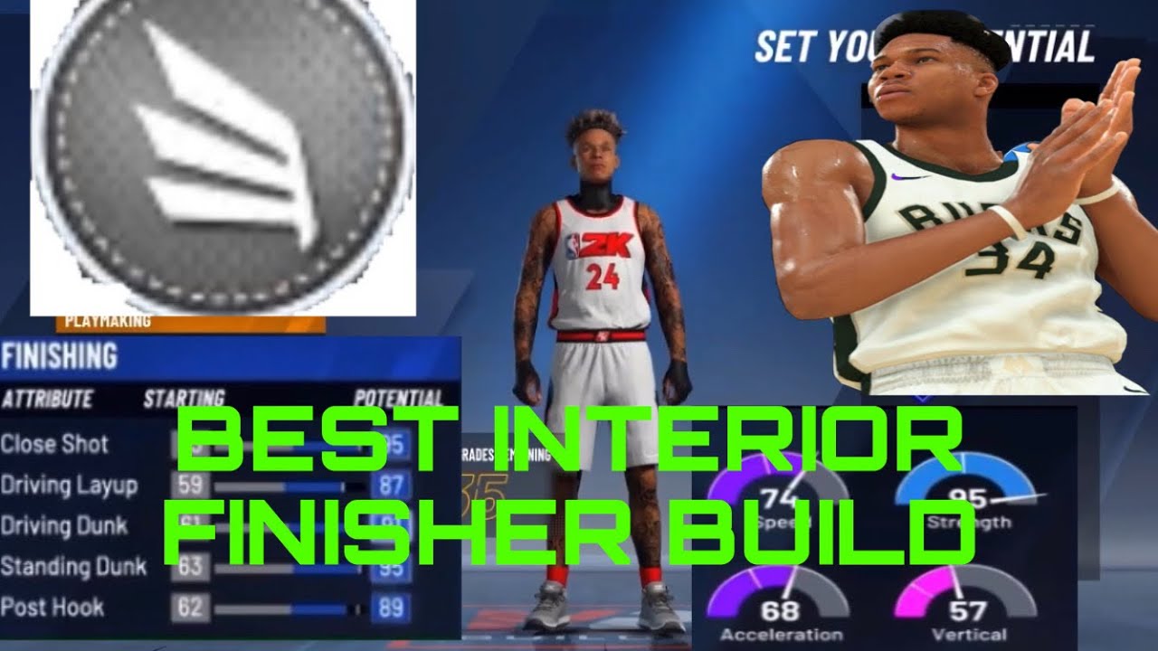 BEST INTERIOR FINISHER BUILD ON NBA 2K20 THANKS FOR 300 SUBSCRIBERS ...