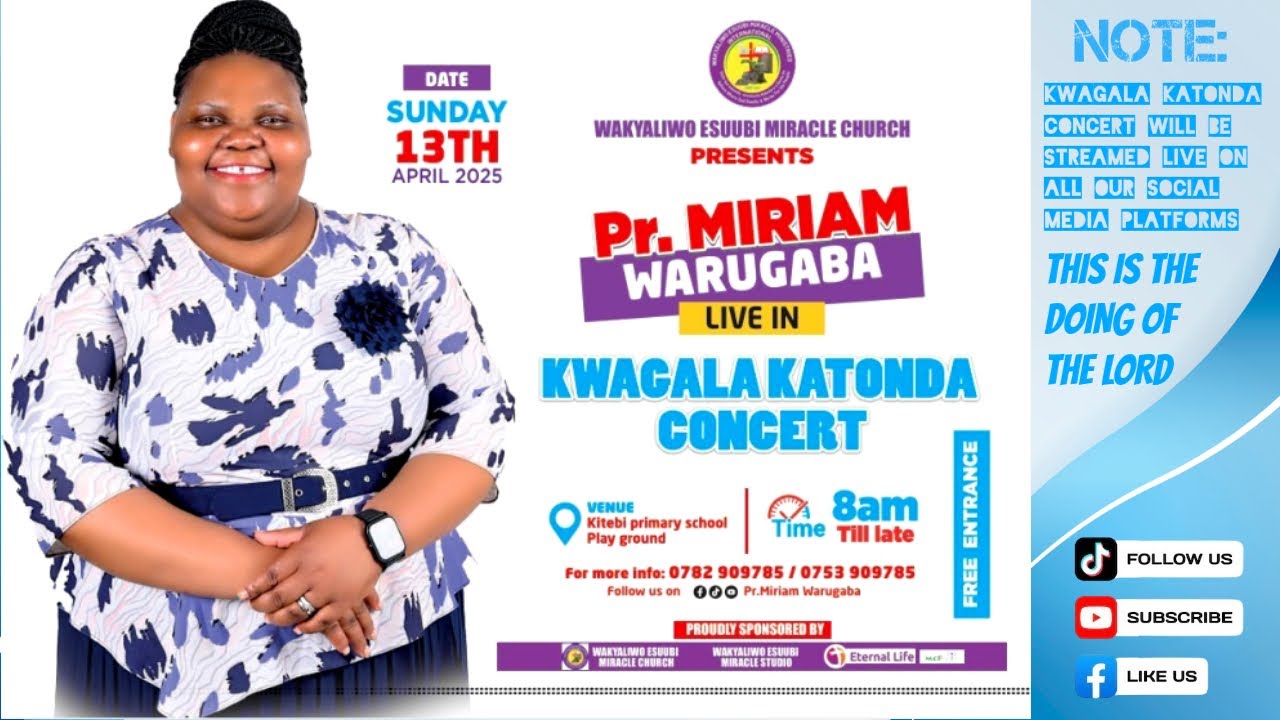 01 DAYS TO GO "KWAGALA KATONDA CONCERT IS ON YOUR DOOR KNOCKING" - YouTube