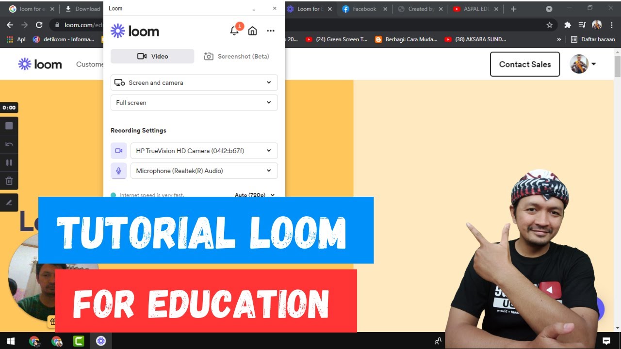 TUTORIAL LOOM FOR EDUCATION - YouTube