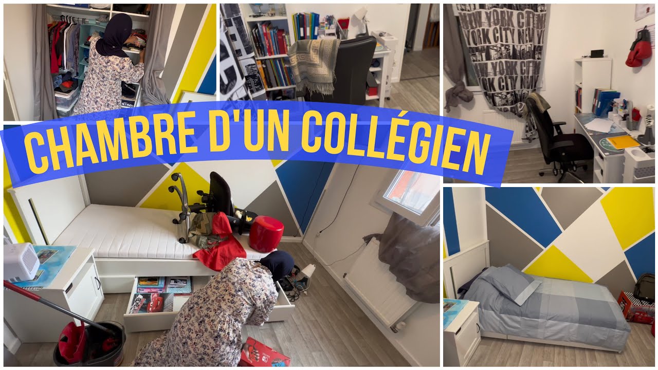 Organisation Chambre d’un Collégien - YouTube