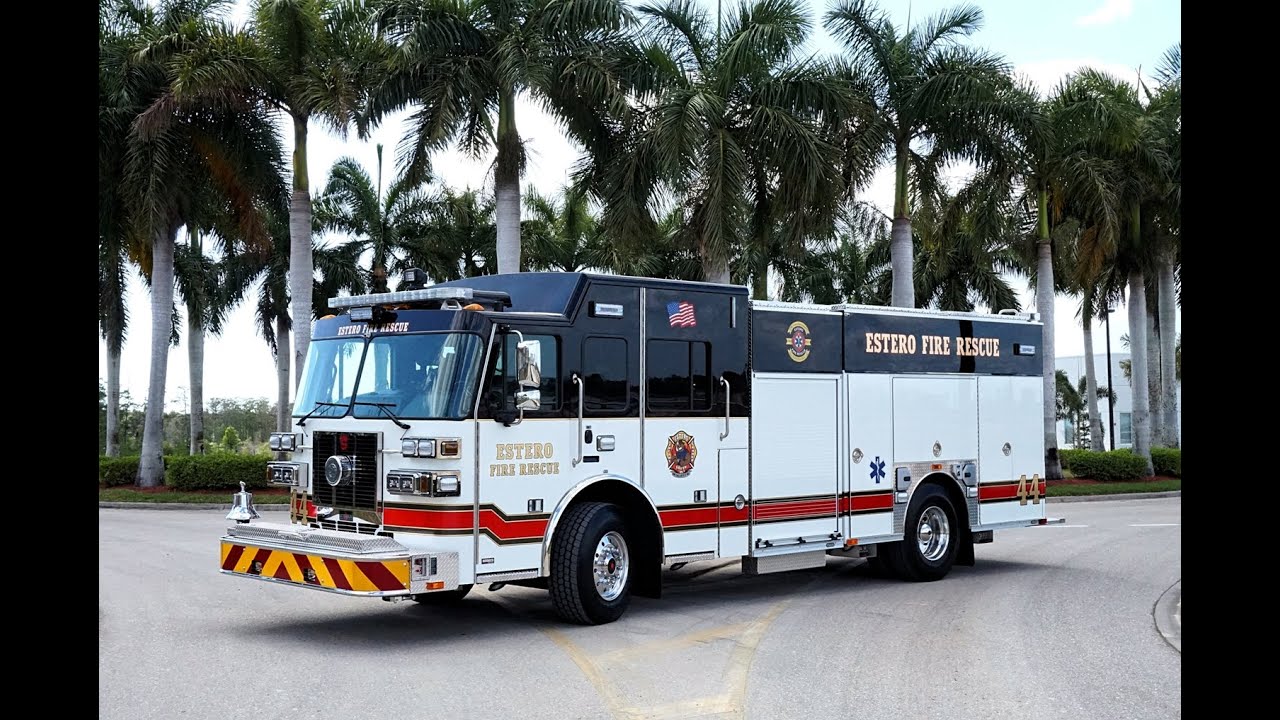 SFEV - Estero, FL - Estero Fire Rescue - Sutphen Custom Pumper (HS6402 ...