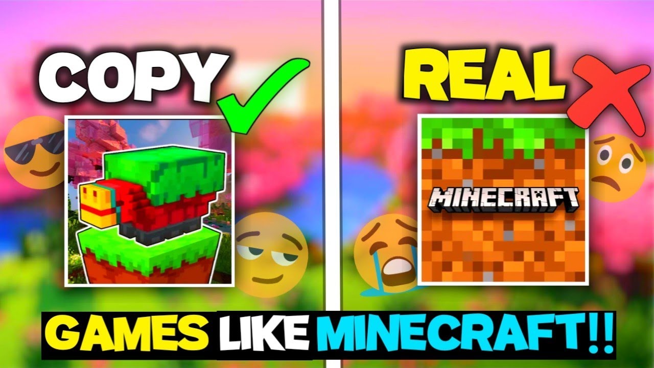 TOP 5 BEST COPY GAMES LIKE MINECRAFT 1.21+ JAVA EDITION 🤩 | BEST ...