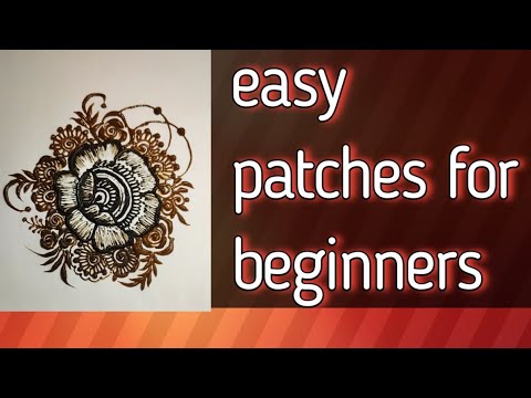 Mehandi practice easy steps for beginners - YouTube