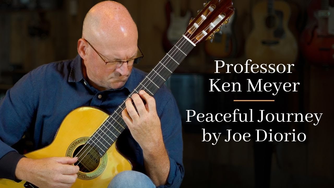 Peaceful Journey by Joe Diorio | Spanish Classical Guitar | Pavan TP-30 ...