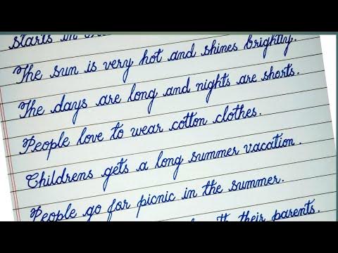 How to write beautiful cursive writing! #handwritingkaisesudhare ! Ace ...