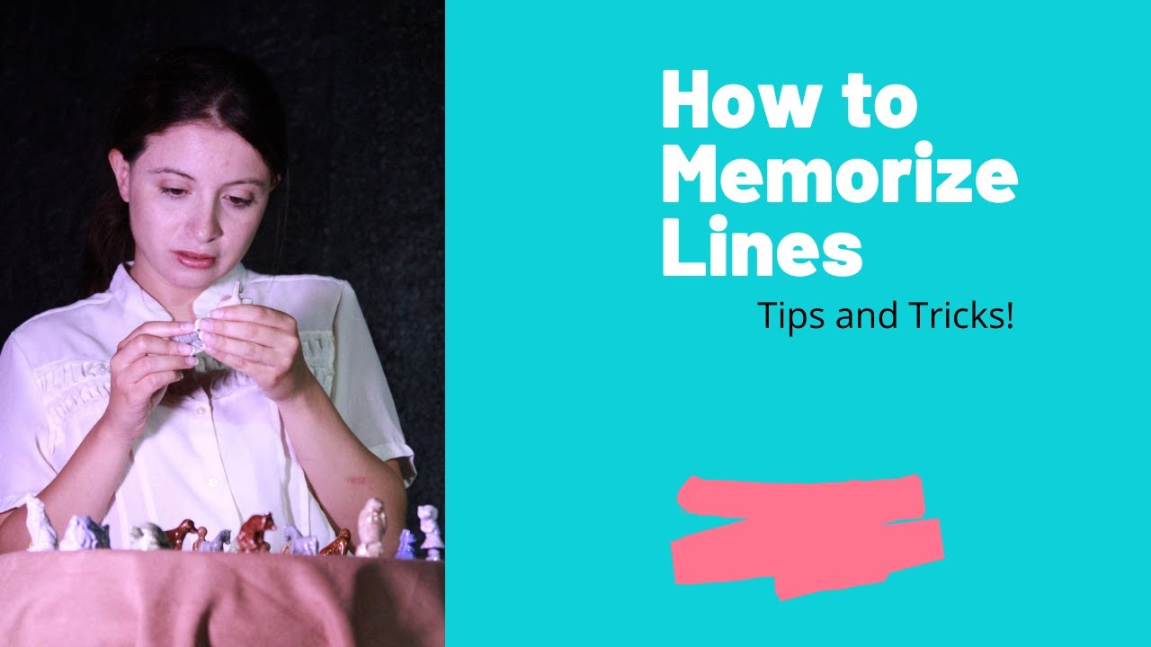 How I Memorize Lines - YouTube