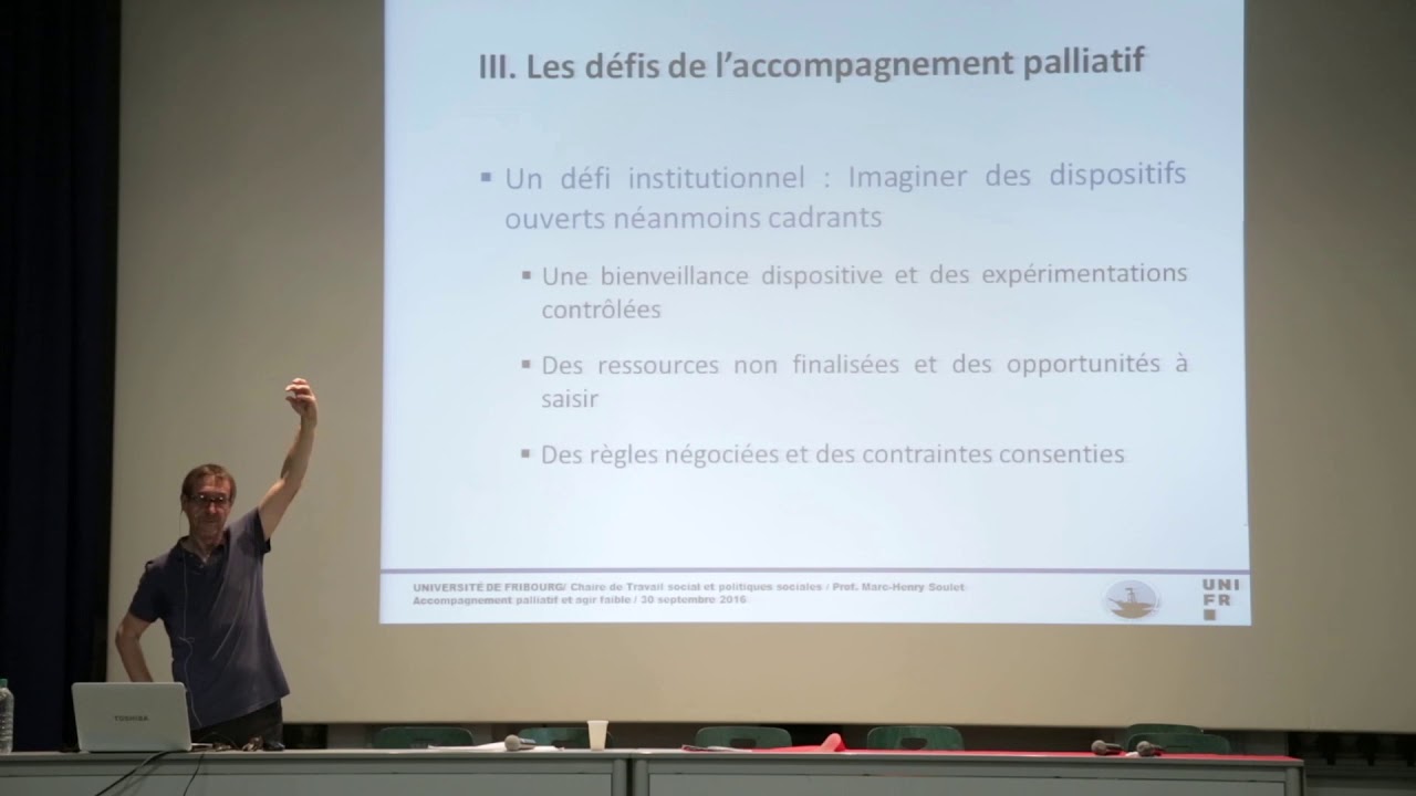 Les défis de l’accompagnement palliatif. Marc Henri Soulet. - YouTube