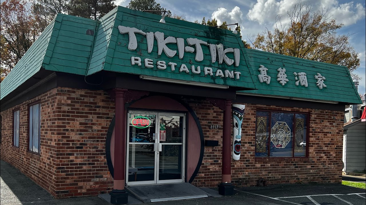 Tiki-Tiki Restaurant, Tiki Bar Tour. Since 1976. Richmond, VA. Tiki ...