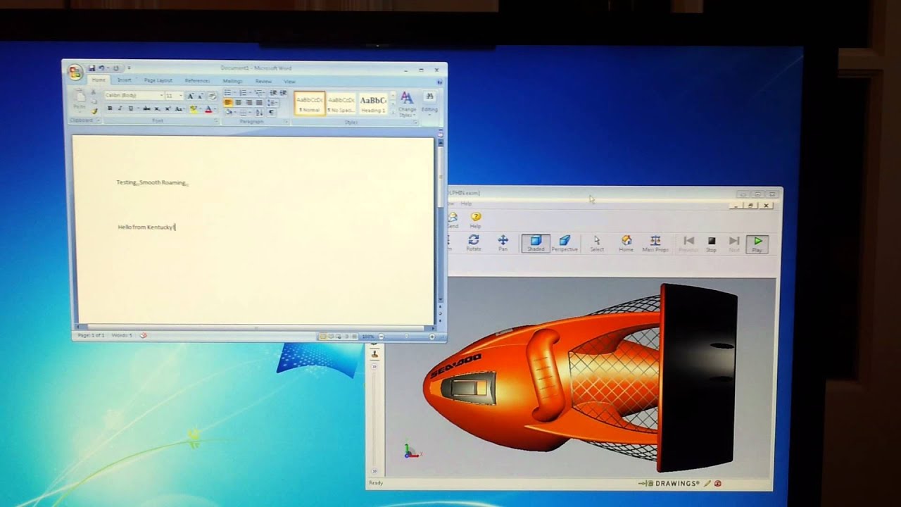 Samsung Citrix Zero Client TS240C - YouTube