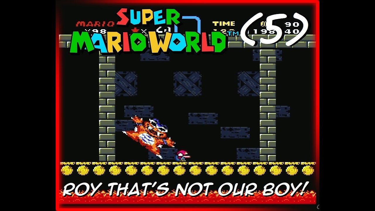 Let's Play | "Super Mario World -switch-" (5) - Roy that's not our Boy ...
