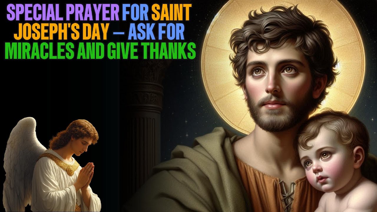 SPECIAL PRAYER FOR SAINT JOSEPH'S DAY – ASK FOR MIRACLES AND GIVE ...