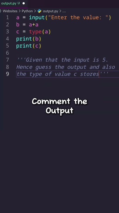 Check Your Python Capability 👨🏻‍💻🖇️ Coding Shorts Python Pythonprogramming Programming