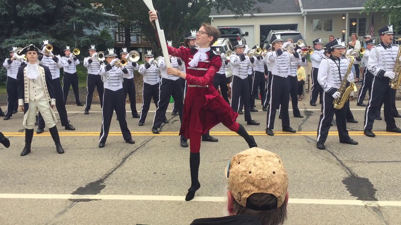 Patriots Marching Band Roseville Parade 2019 - YouTube