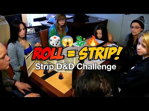 Epic Strip D&D Game: Wrong Roll = Strip! 🔥 Dungeons & Dragons Parody | Part 1