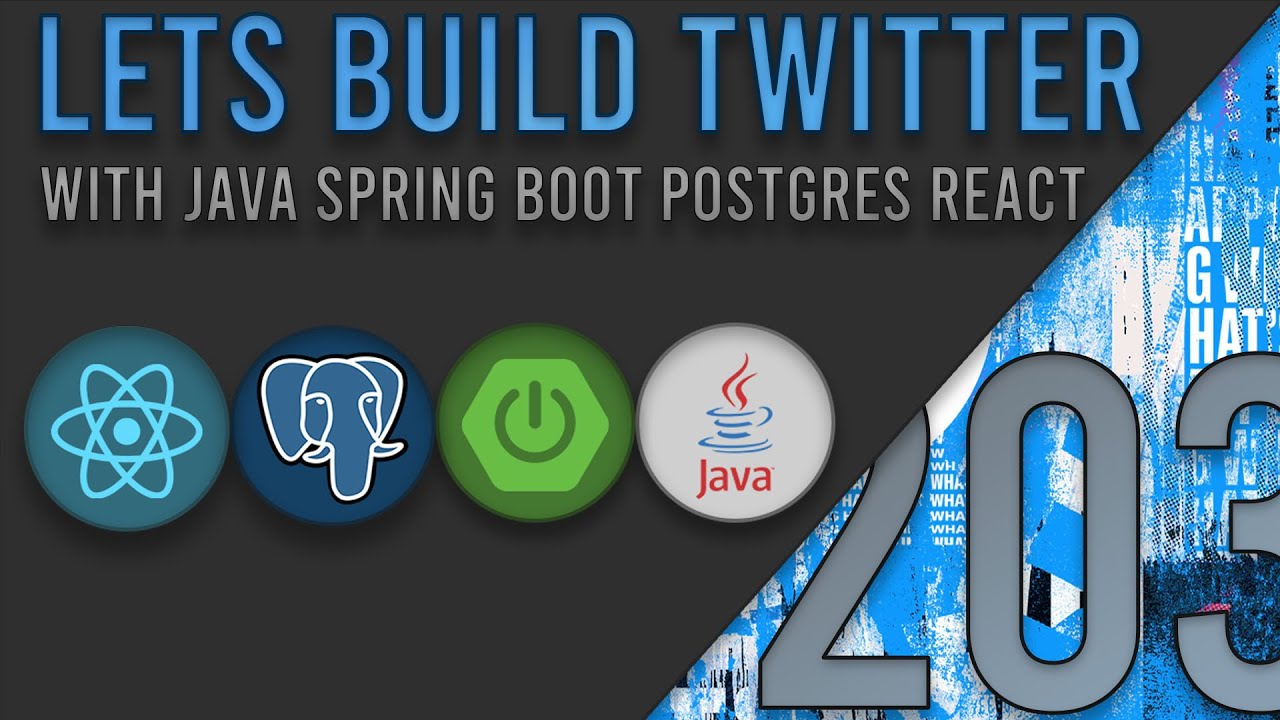 Lets Build Twitter From the Ground Up: Episode 203 || Java, Spring Boot ...