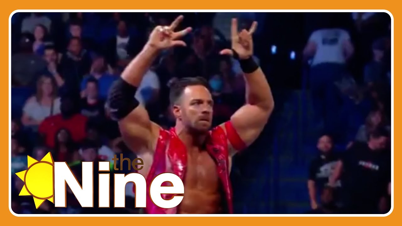 LA Knight ready for Summerslam in Detroit | The Nine - YouTube