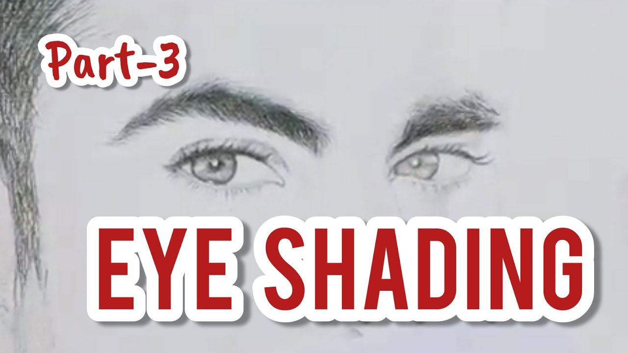 Eye shading in pencil# Part 3. (My new freehand commissioned portrait ...