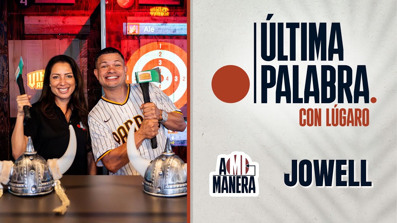 JOWELL vs. Lúgaro: ¿Quién lanza mejor el hacha?🪓 - YouTube