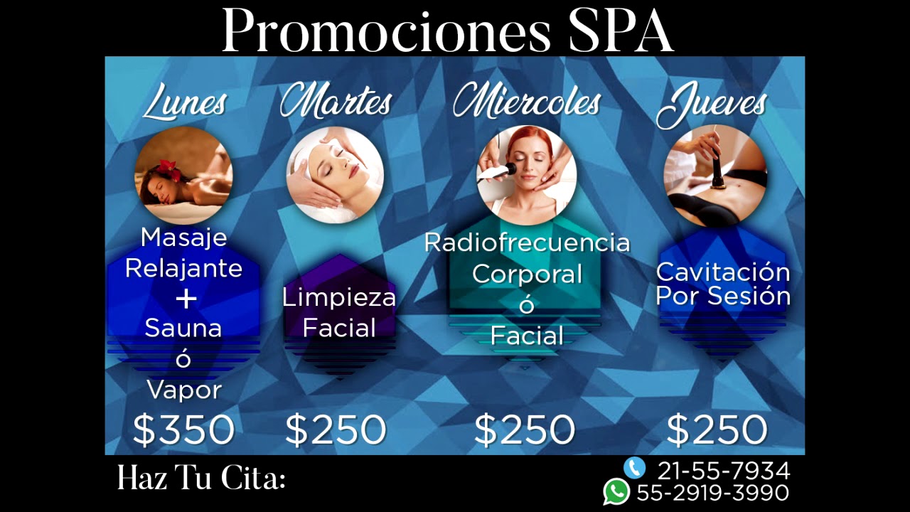 Promociones Spa Estetica - YouTube
