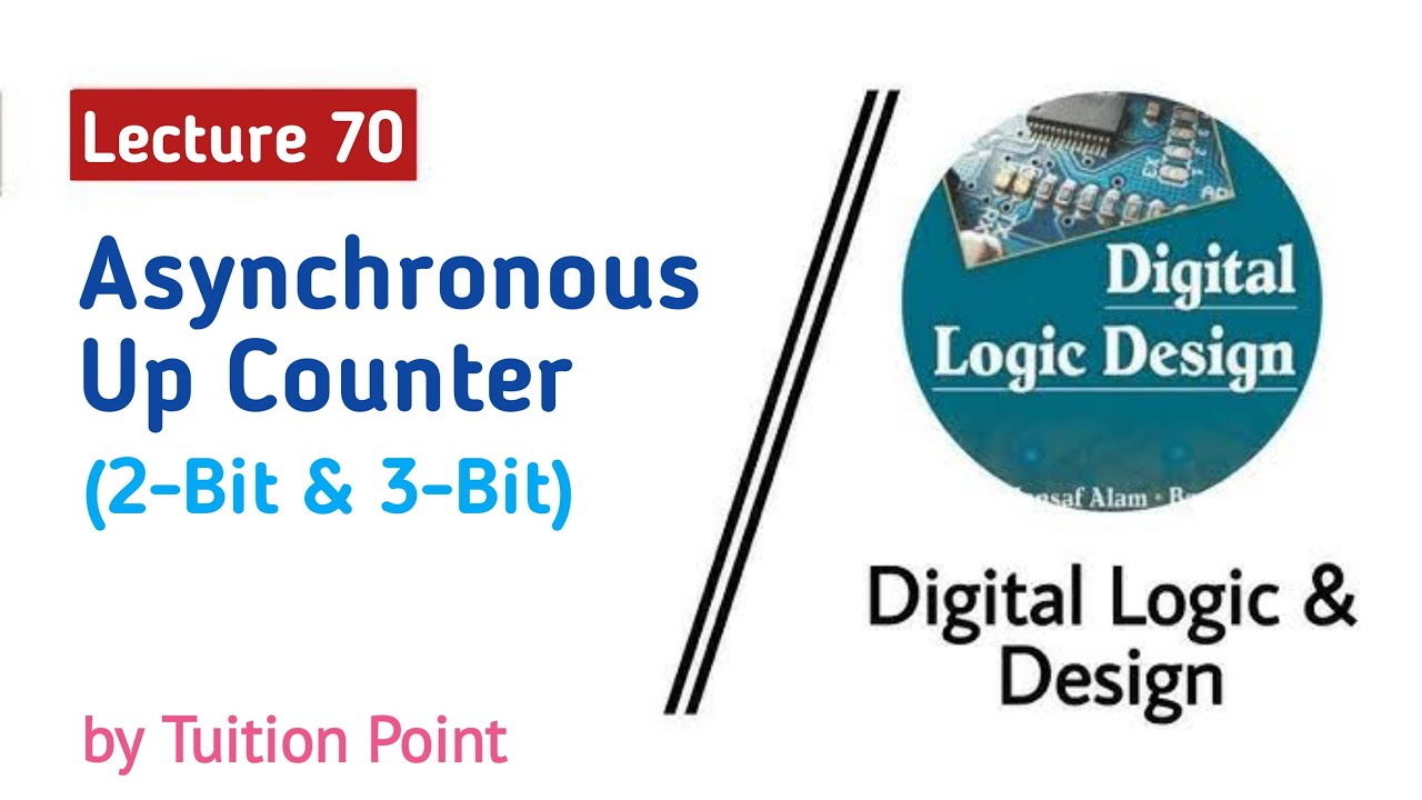 Designing of Asynchronous 2-Bit & 3-Bit Up Counter || Lecture 70 ...