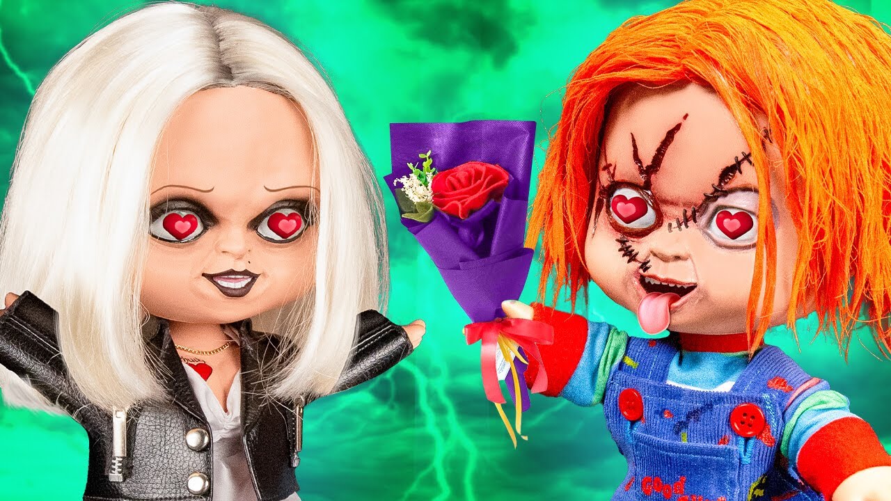 💀 We Tried This Creepy Chucky Doll Makeover And Other Scary Doll Crafts ...