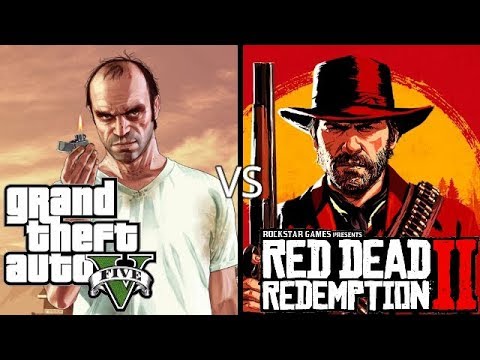 Grand Theft Auto 5 VS Red Dead Redemption 2 | Which Rockstar Game is ...