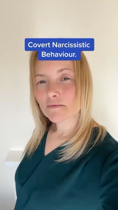 Covert Narcissistic Behaviours - YouTube