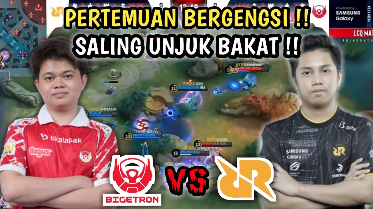 PERTEMUAN PERTAMA ANTARA BTR VYN DENGAN RRQ FERXIC ! MATCH PENUH GENGSI ...