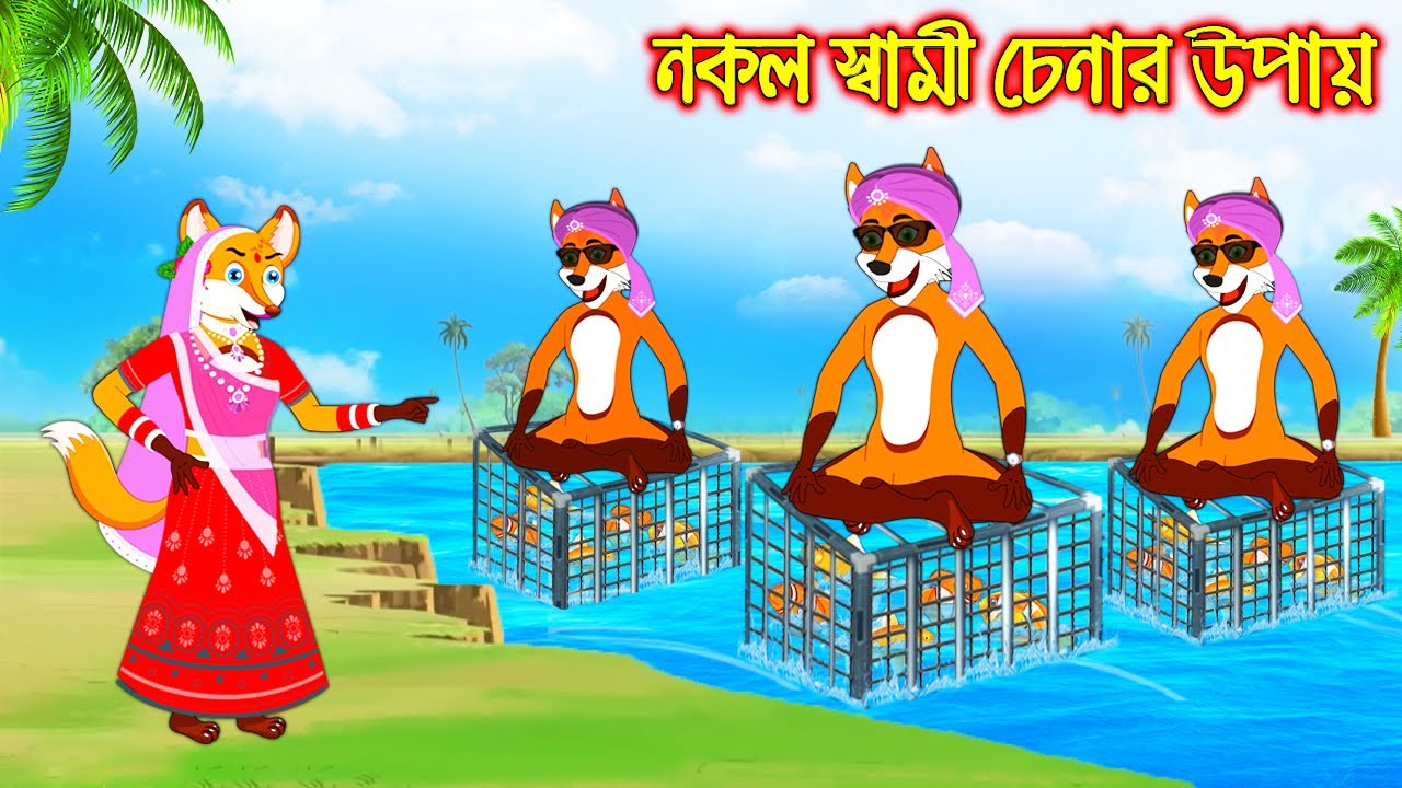 নকল স্বামী চেনার উপায় | Nokol Sami Chenar Upay | Bangla Cartoon ...