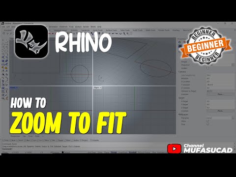 Rhino How To Zoom To Fit