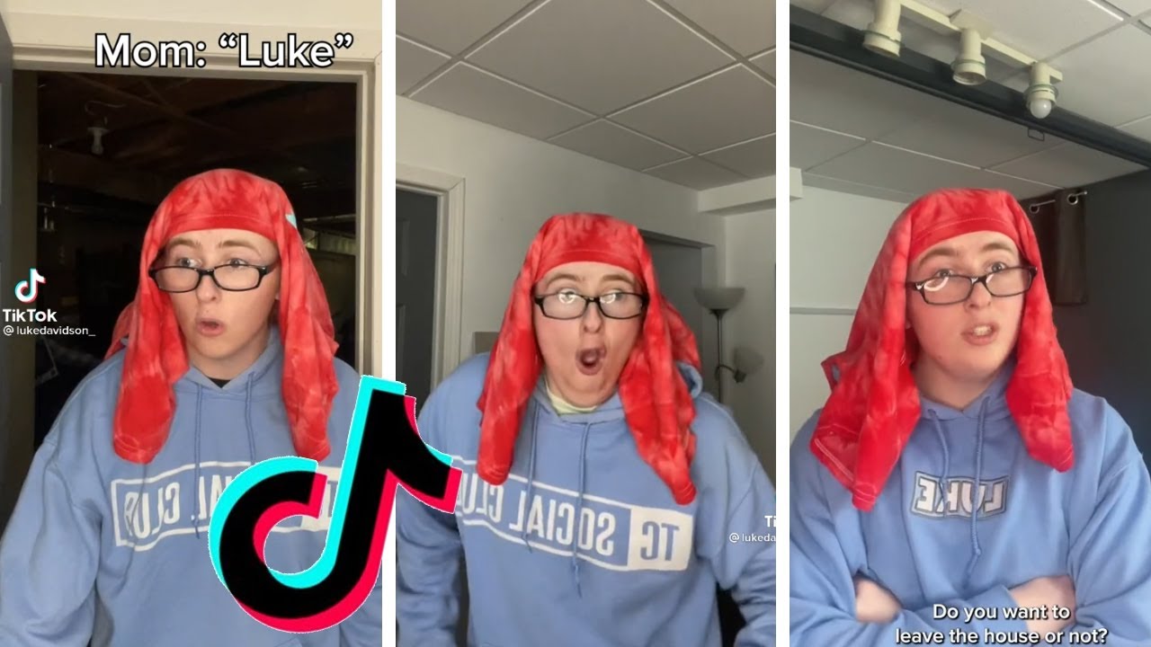 Luke Davidson Funny Mother TikTok Compilation 2022 - YouTube
