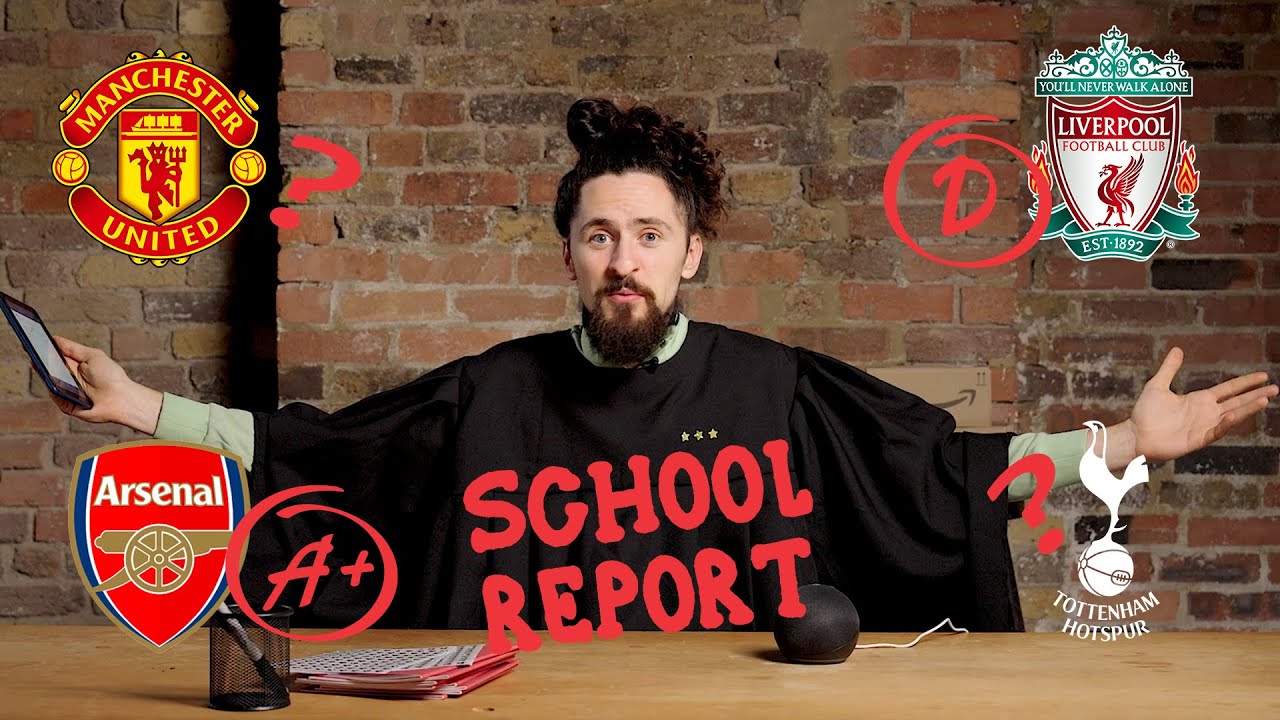 "F, for Farmer's League!" 🧑‍🌾 | Grading Premier League teams 📝 School ...