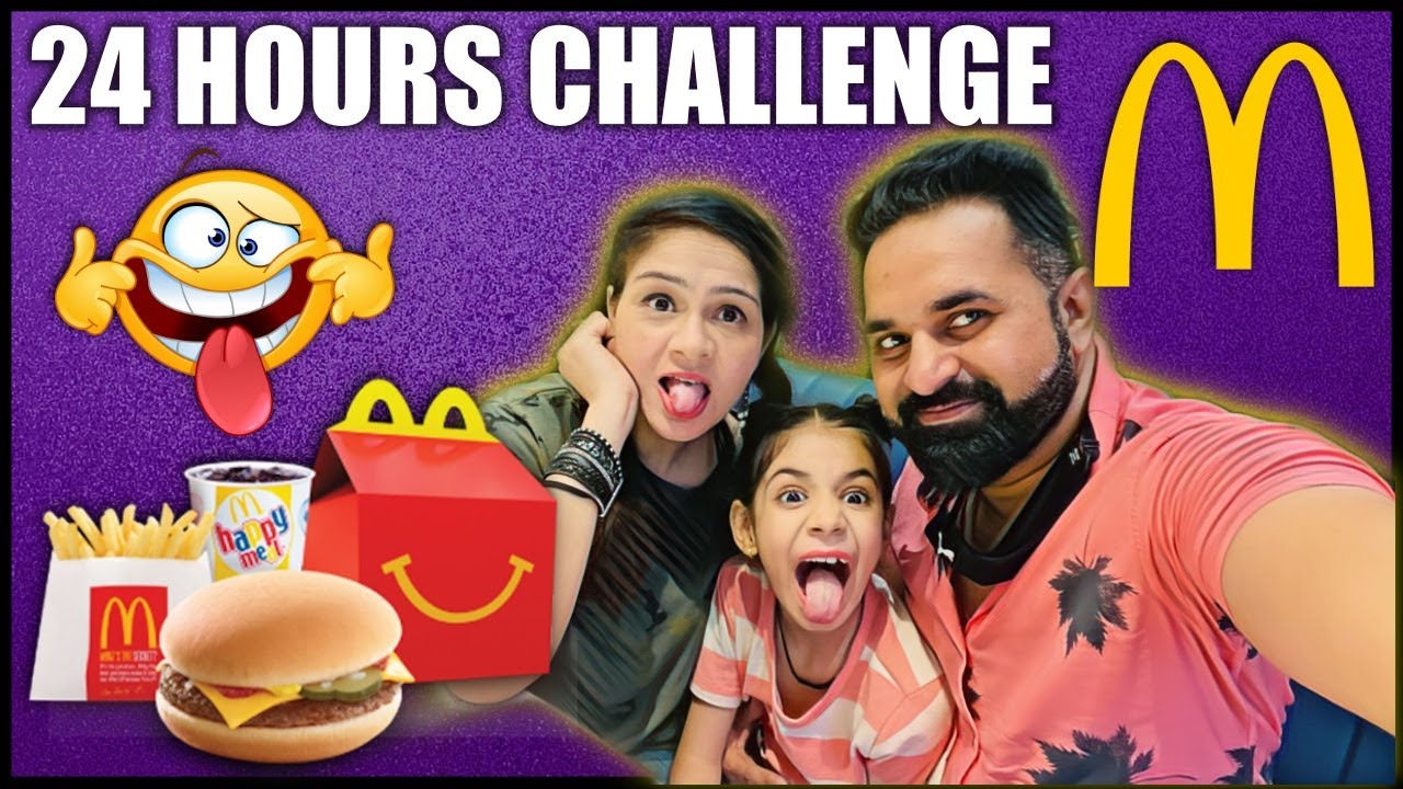 Letting the Person in FRONT of us DECIDE what we EAT for 24 hours ...