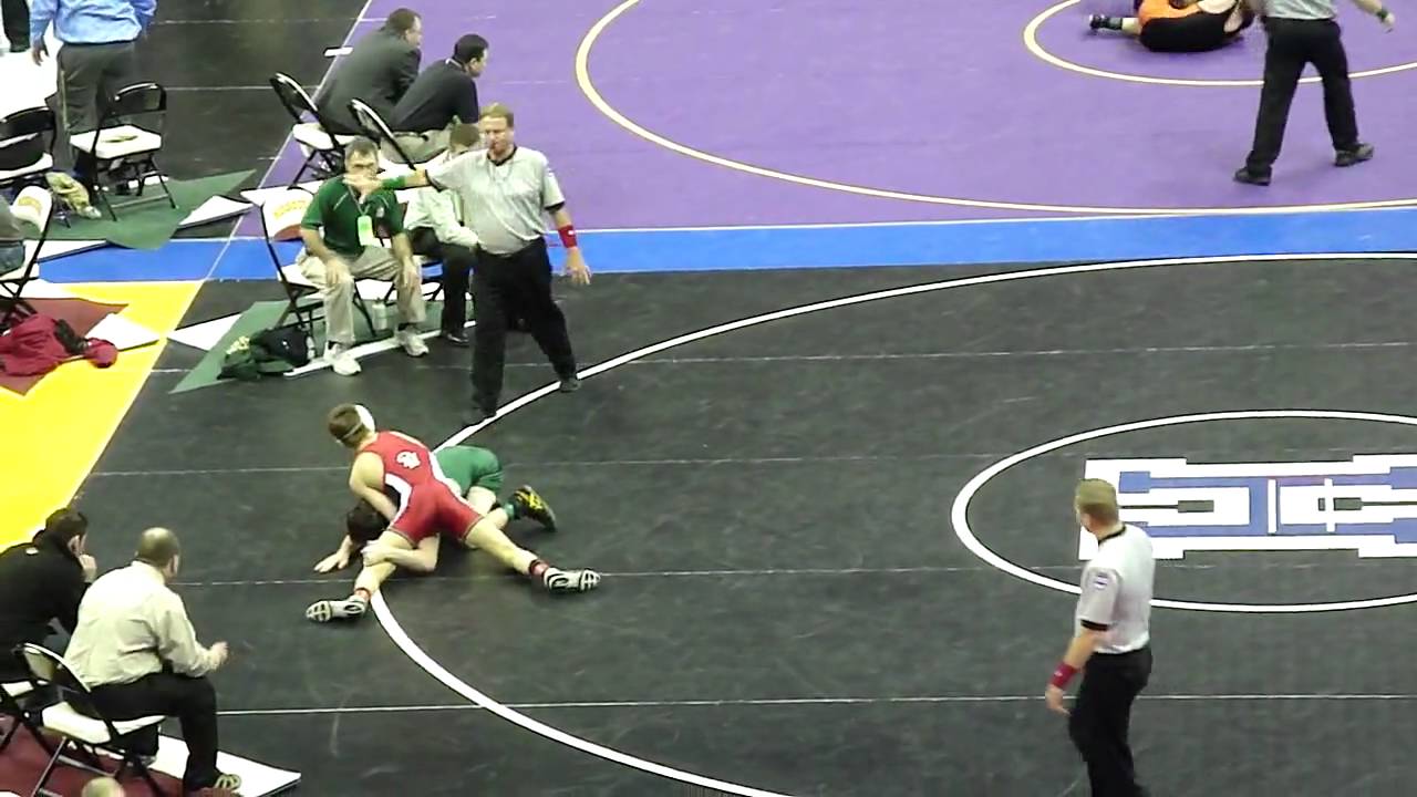 Preston Crouse 140# 3rd place win at State 2010 - YouTube