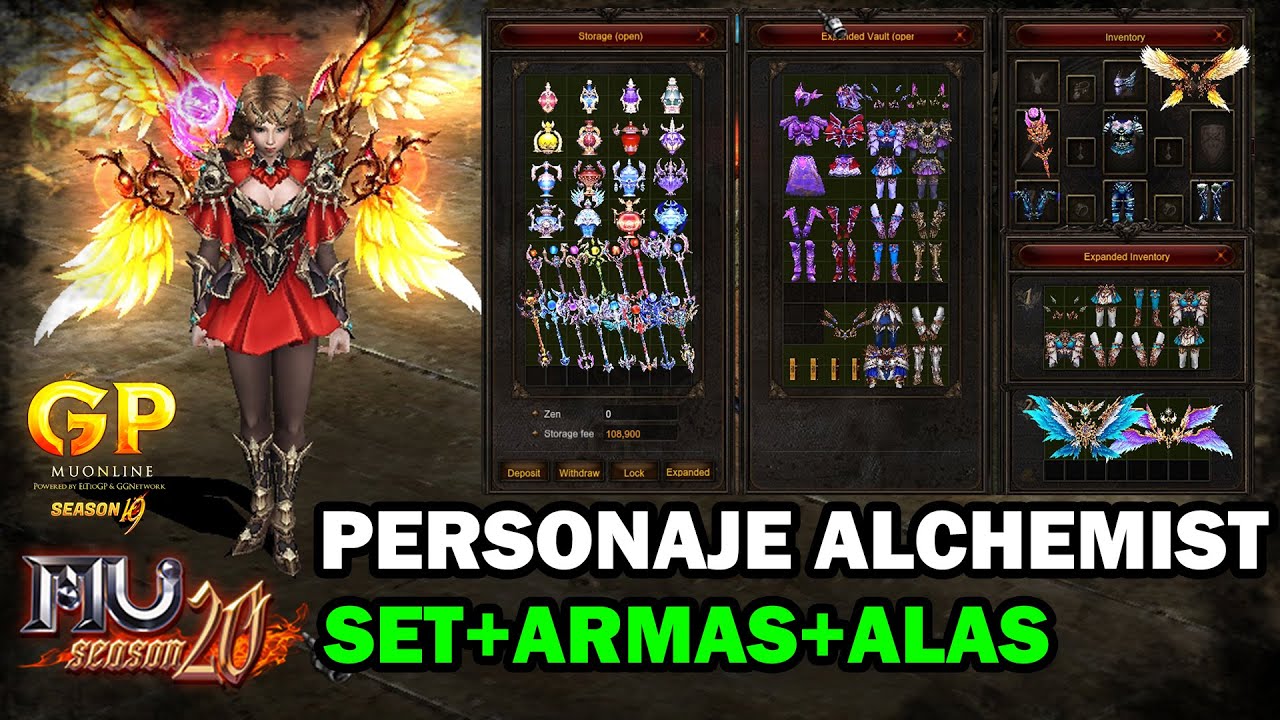 NUEVA ALCHEMIST MOSTRANDO ITEMS, SETS & ALAS "BIEN EXPLICADO"🆕🔥 - MuGP ...