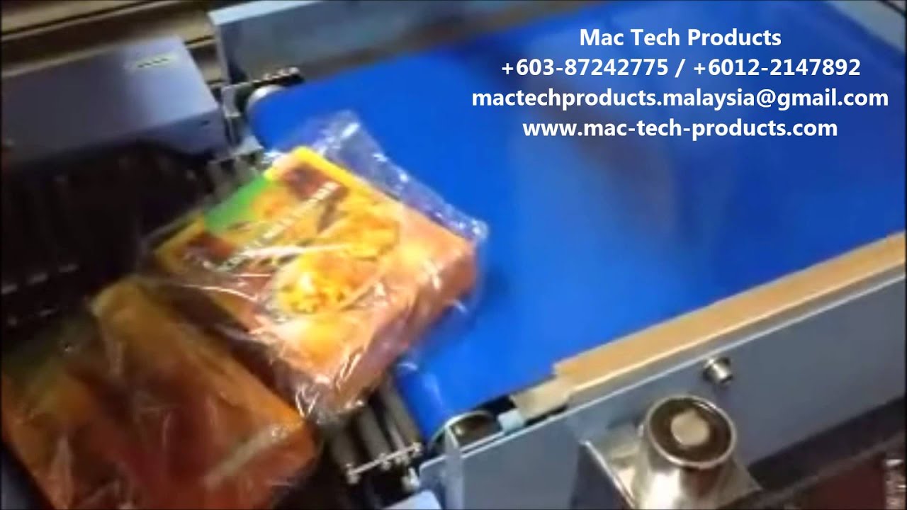 L-Bar Sealer & Tunnel Shrink Wrapping Machine (Mac Tech Products) - YouTube