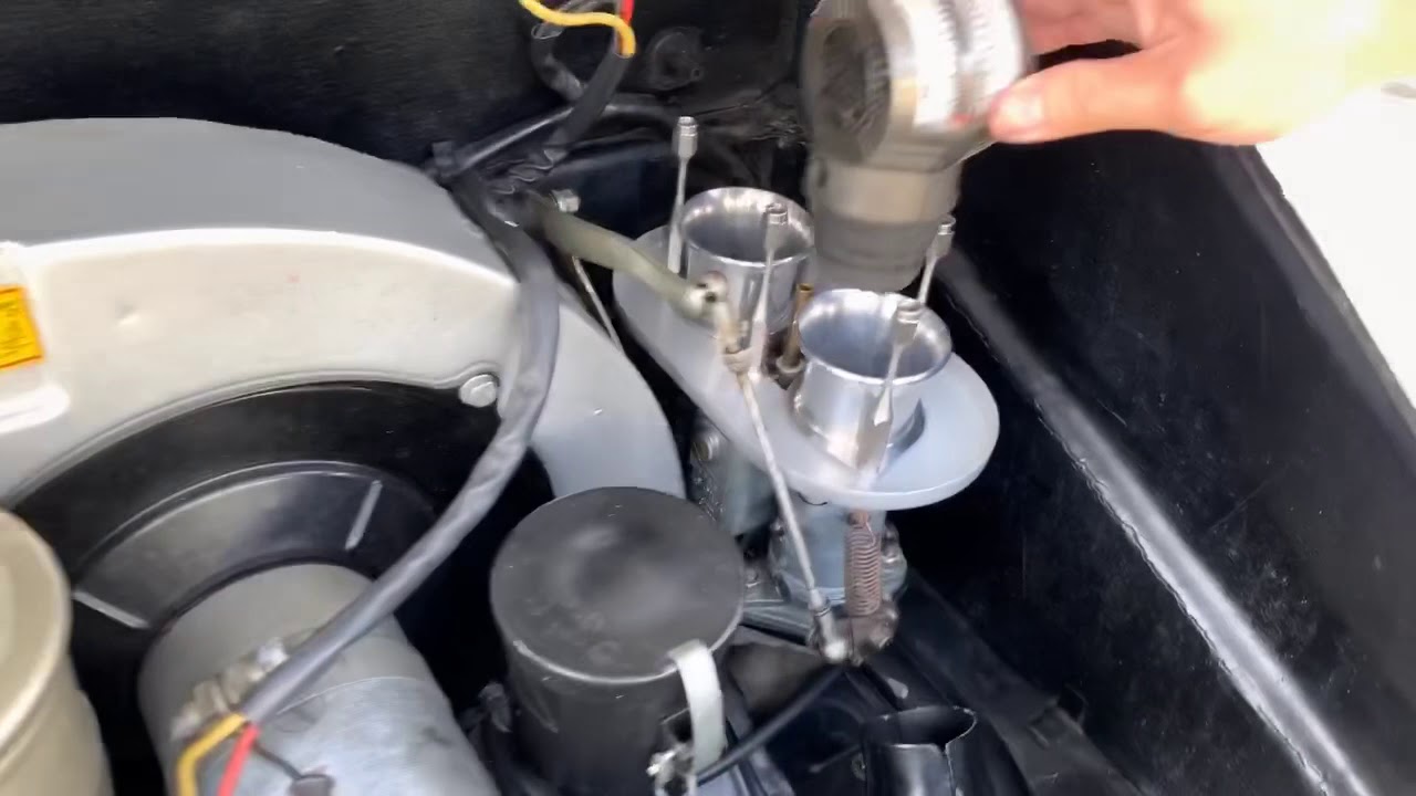 Vintage Speed PORSCHE Solex 40 PII Stacks and air filter 356 912 - YouTube