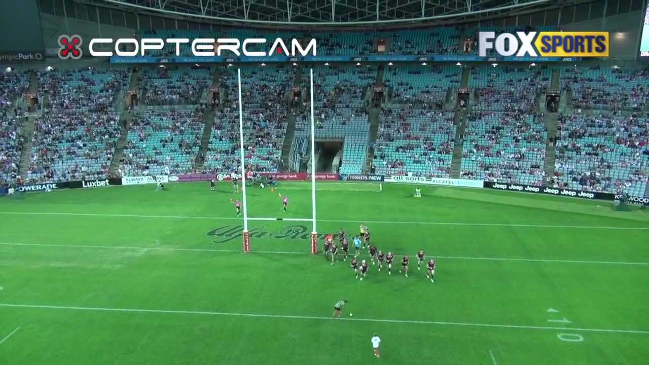 NRL Charity Shield 2013 as seen on FoxKopter - YouTube