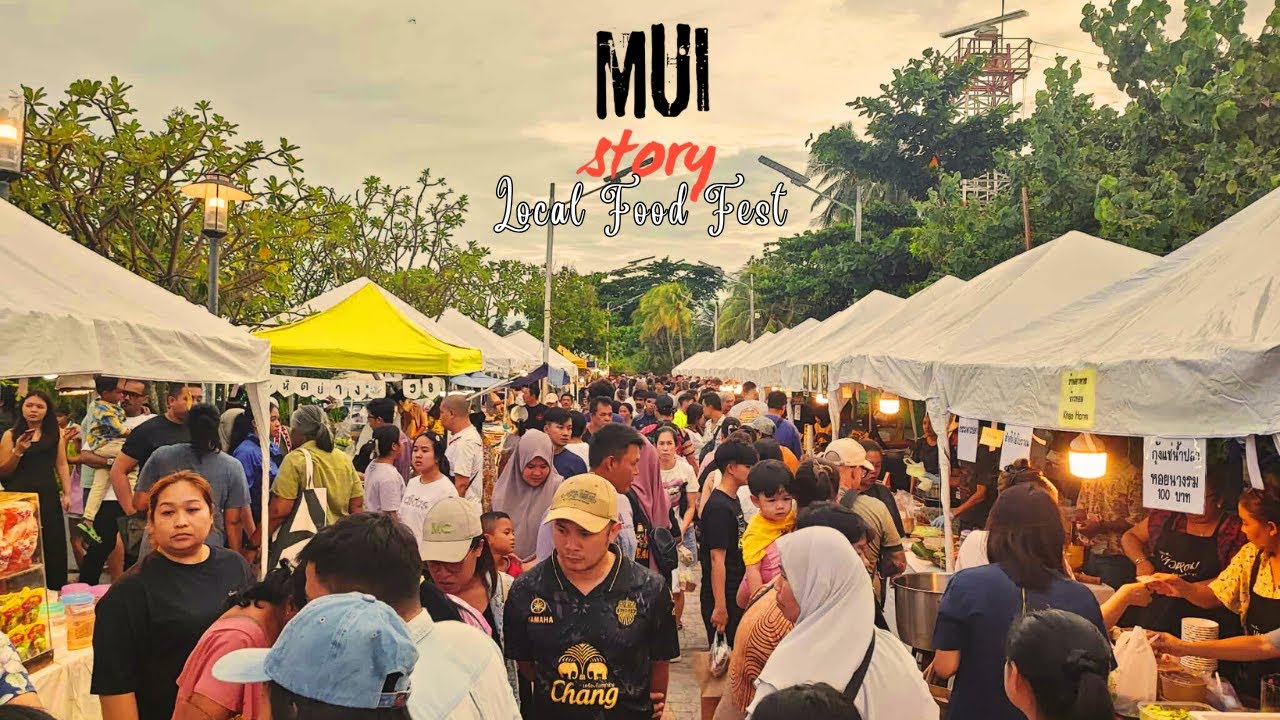 AMAZING Local Foods at MUI Story Festival! - YouTube
